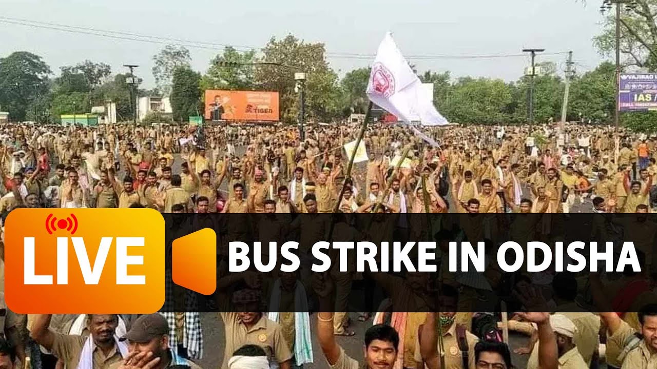 Drivers in Odisha launch indefinite stir, public transport paralysed - Mobile News 24x7 English